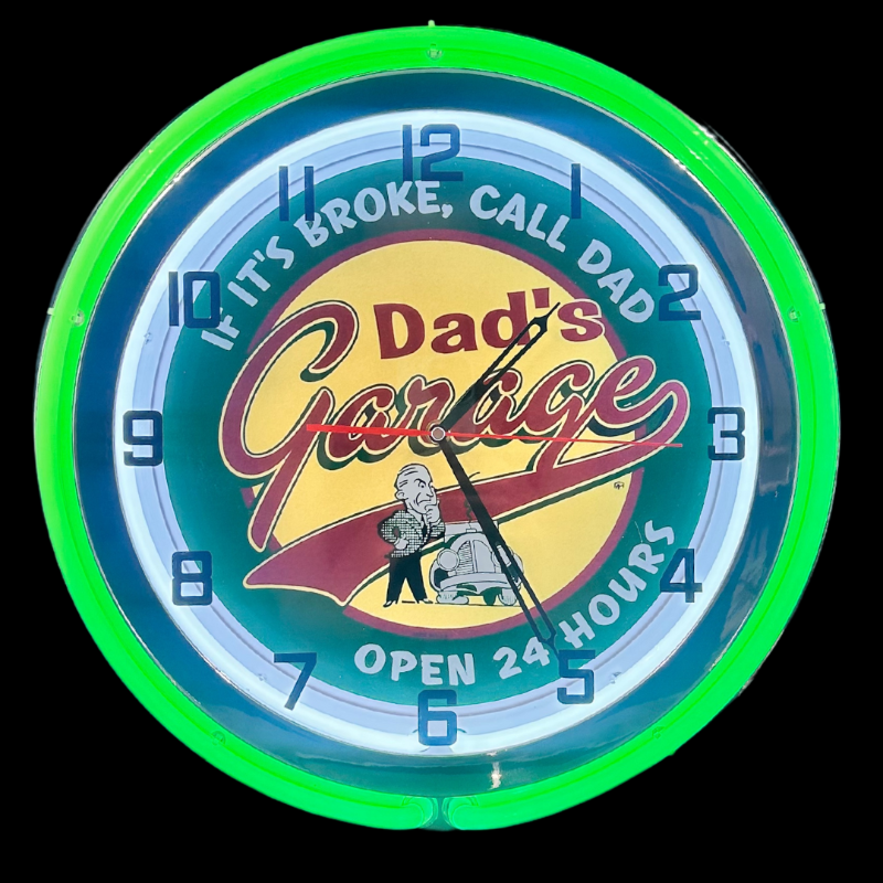Dad's Garage – Man Cave Clocks